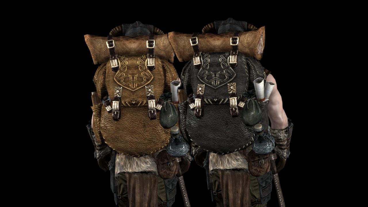 Skyrim Outfitters Backpacks – Vex Modding